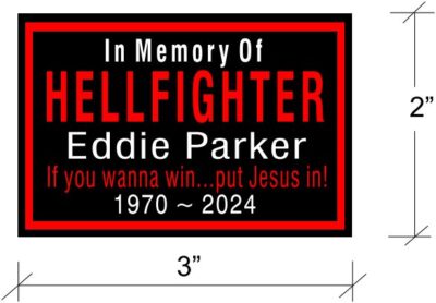 Eddie Parker Memorial Patch – Hellfighters Registration