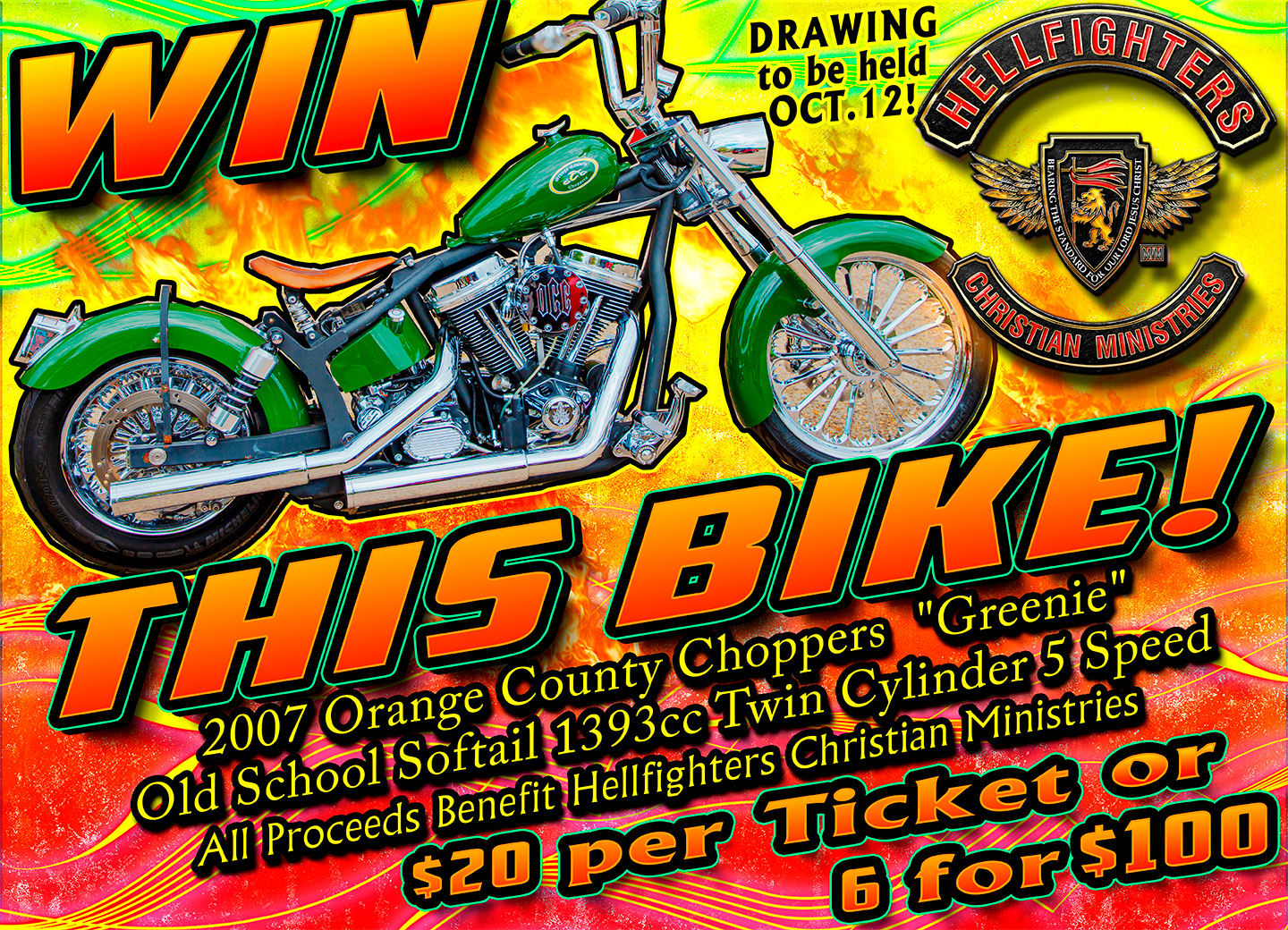 Motorcycle Raffle – Hellfighters Registration